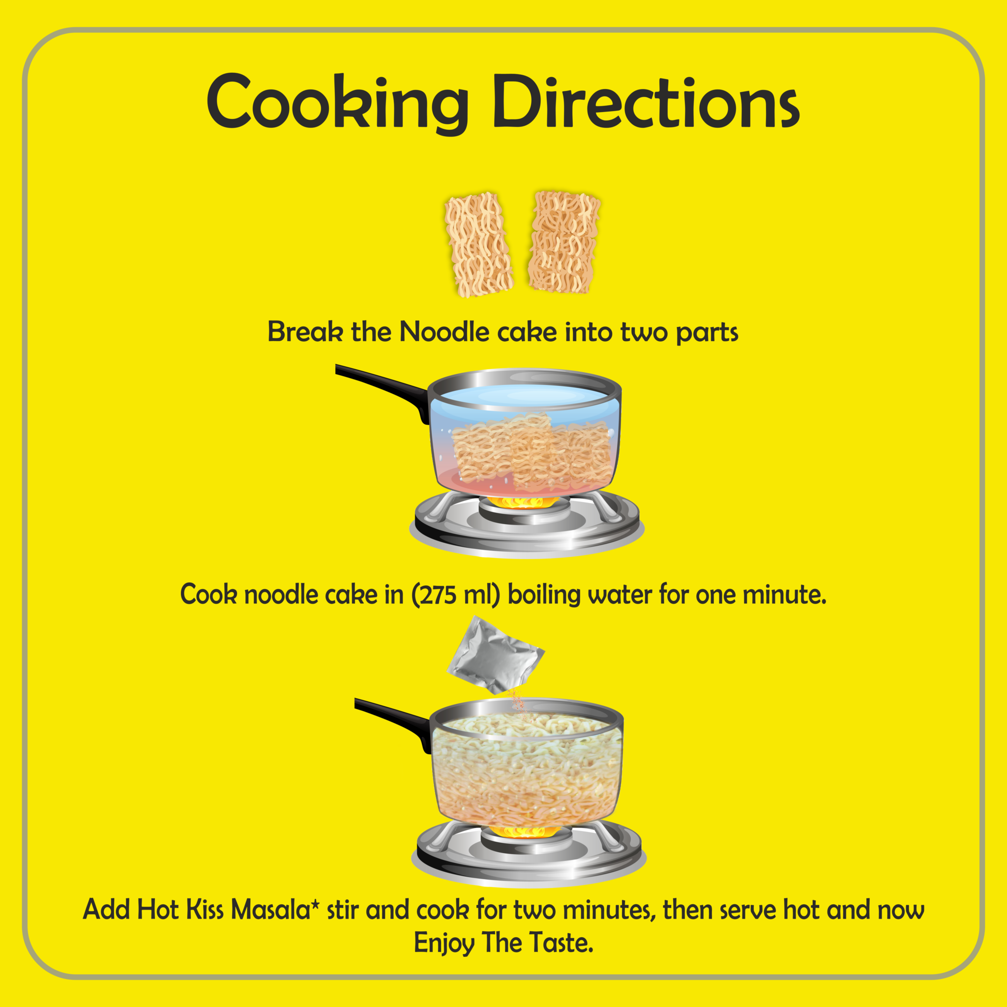 Hot Kiss Noodles – 1to3foods.com